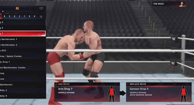 Create a move set for any character in wwe2k25 by Katharsismuse | Fiverr