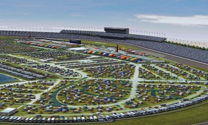 Create 3d race track design, 3d sport complex, 3d race lane by ...