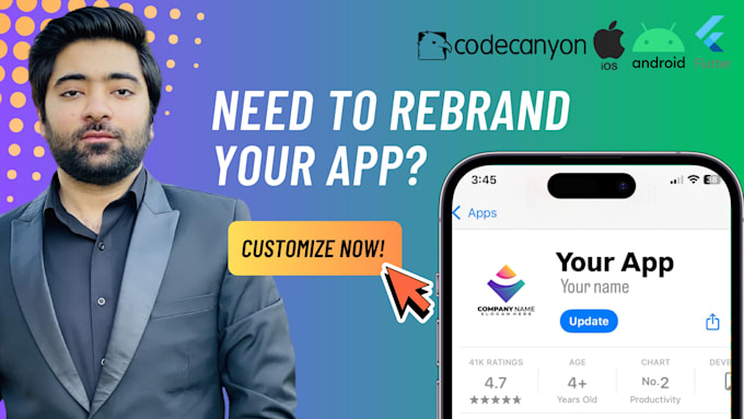 Reskin, rebrand and customize your codecanyon template, android app ...