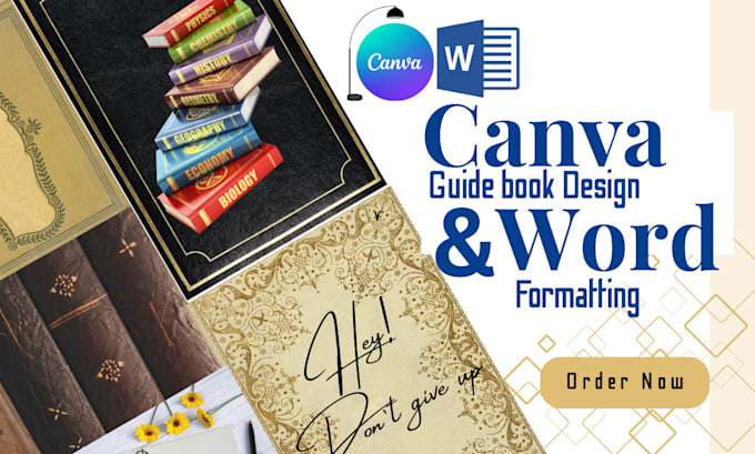 Design, redesign your brochures guidebook, journals, ebooks using canva ...