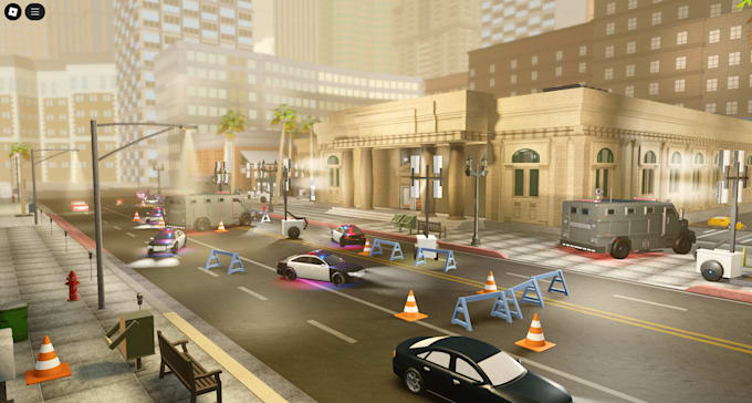 Build amazing 3d model, roblox map obby city, roblox asset for game by ...