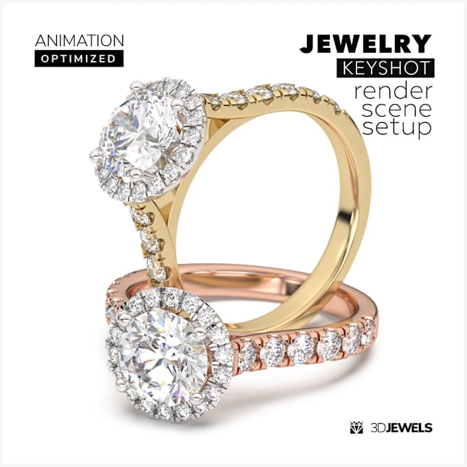 Create a 3d jewelry animation with iptv apps by Rowleystudio | Fiverr