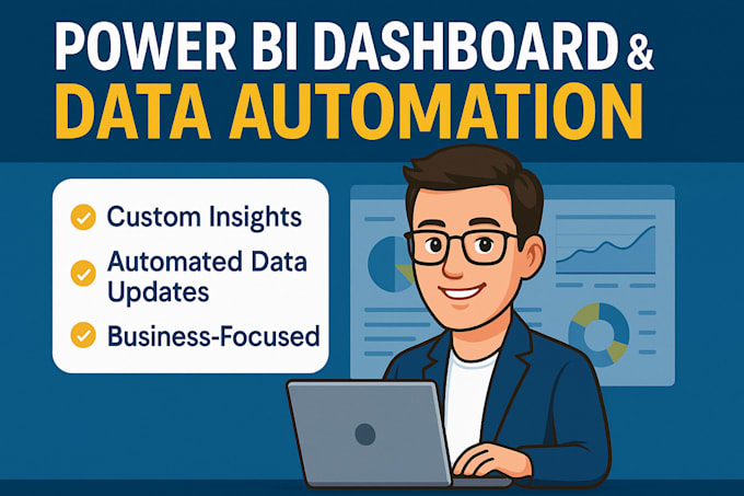 Build powerful power bi dashboards and automate your business with data by Wesleyanalytics | Fiverr