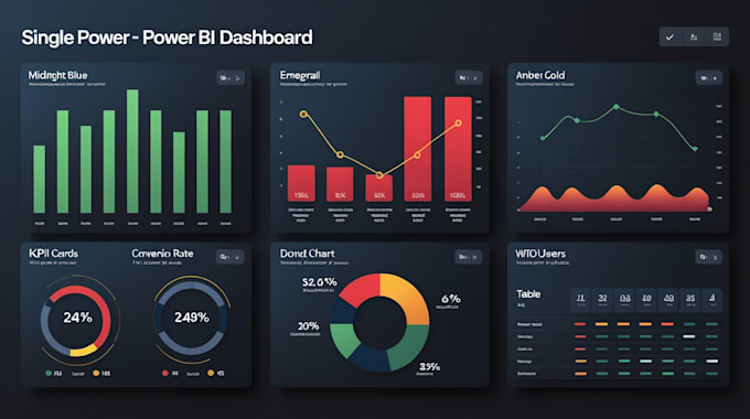 Create insightful power bi report for any dataset by Zaina_khann | Fiverr