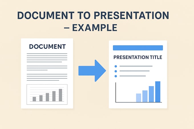Turn your report or document into a clean presentation by Ceva00 | Fiverr
