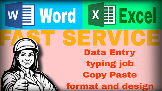 Works on ms word, ms excel by Kunalarya100 | Fiverr