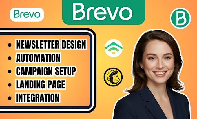 Design brevo email templates and automation workflows to grow your ...