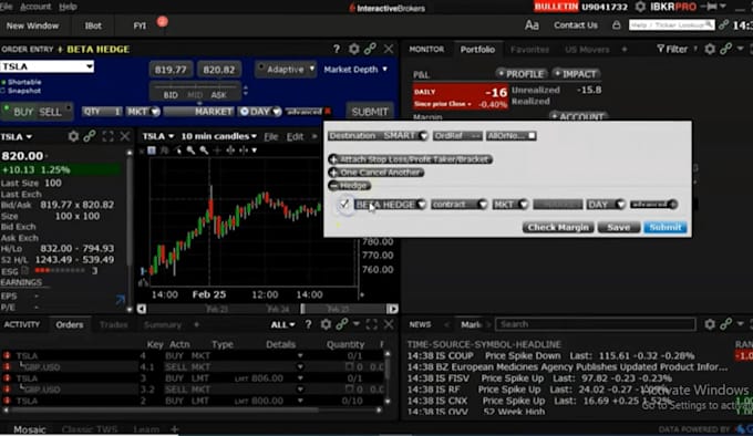 Do automate interactive brokers strategy for tadingview, tws api ...