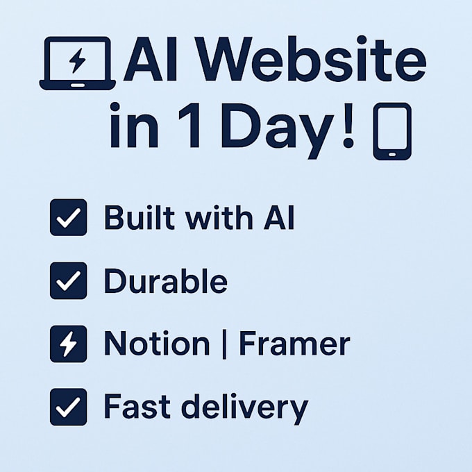 Build a fast and responsive mini website using ai tools by Sattukml ...