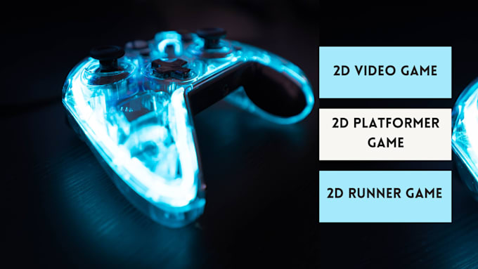 Develop 2d video game in unity or godot, 2d platformer game, 2d runner ...