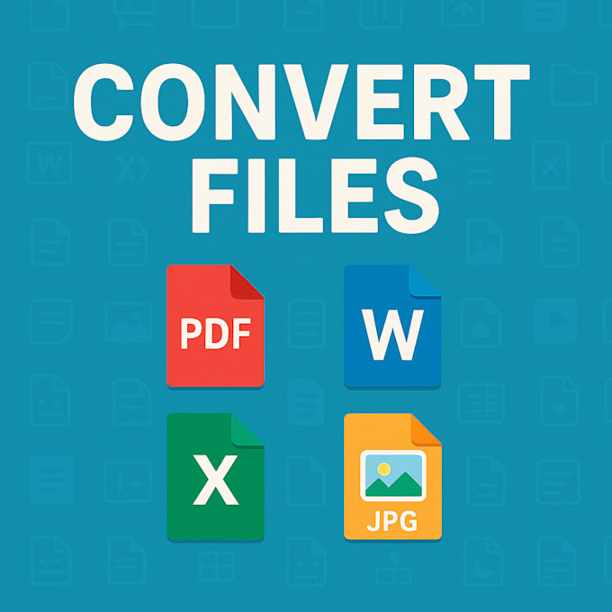 File conversion any type by Azanar666 | Fiverr