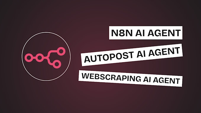 Create n8n ai agent n8n webscraping ai agent n8n automation n8n workflow n8n io by John_wp_ | Fiverr