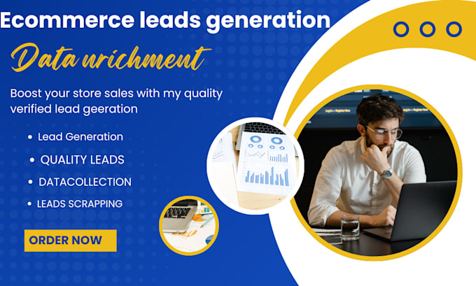 Collect scrape ecommerce leads, data enrichment by Leadleapro | Fiverr