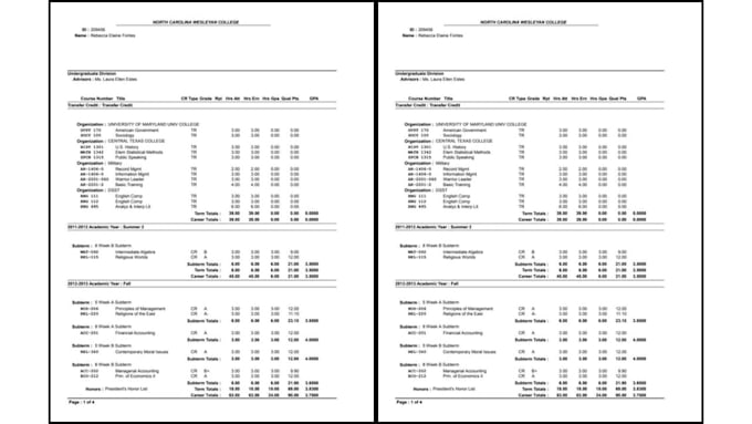 Design college transcript, ged, university, high school diploma ...