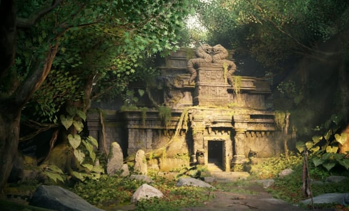 Create realistic unreal engine environment 3d games environment level design map by Infinity ...