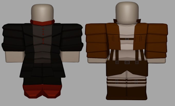 Create unique 3d roblox avatar model with ugc clothing items for r6 and ...
