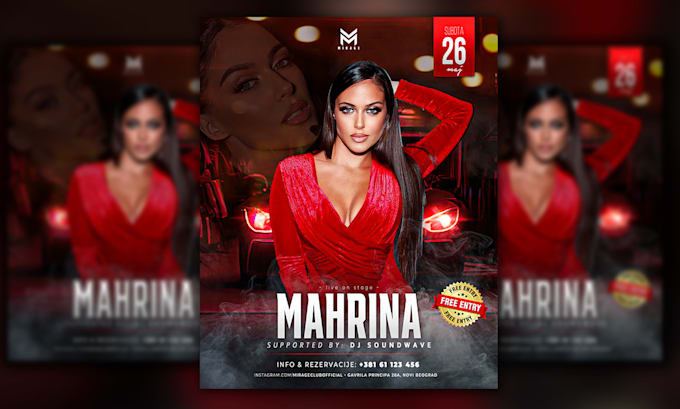 Design a modern, high converting party or event flyer, postcard ...