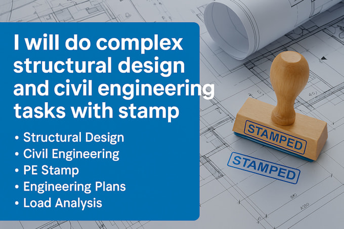 Complex structural and civil engineering services with professional pe ...