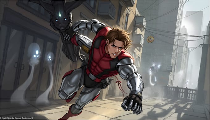 Design your superhero comic character by Bexomezo | Fiverr