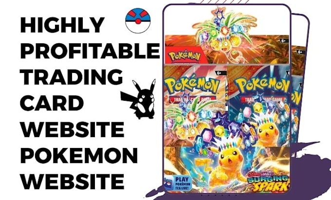 Design trading card pokemon website trading card website trading card ...
