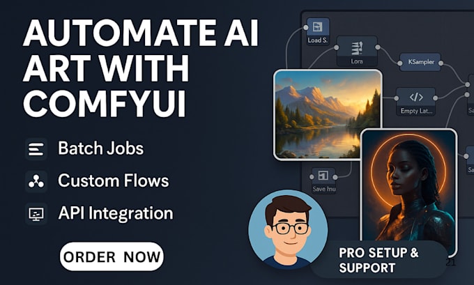 Automate your ai art using comfyui by Larry_peters300 | Fiverr