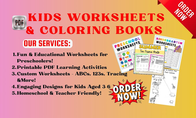Create engaging preschool worksheets and printable learning activities ...