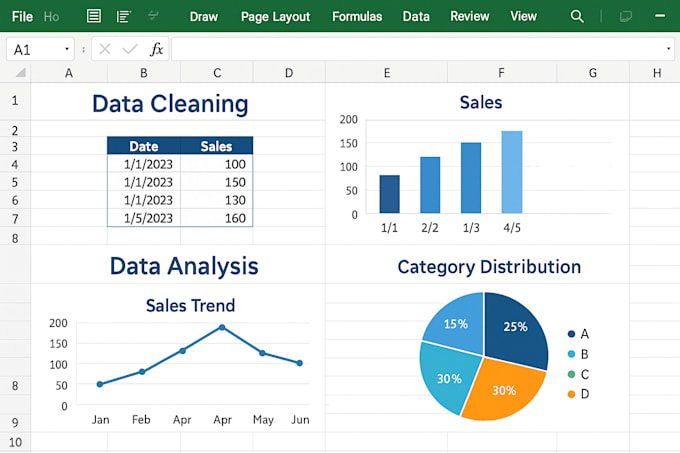 Clean, analyse, split excel data by Vina_excel | Fiverr