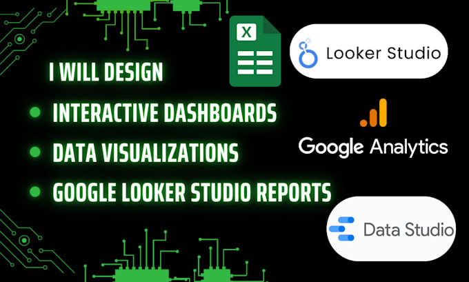 Design interactive google looker studio dashboards and reports by Ayansyed12 | Fiverr