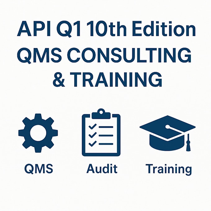 Develop api q1 qms documents, transition, training by Nadjmeddine_ben ...