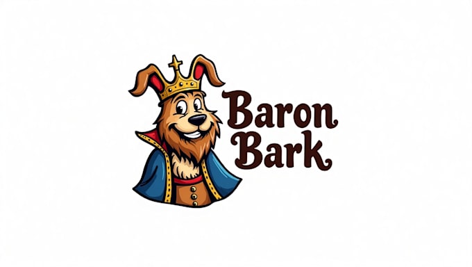 Design an awesome baron bark mascot logo with express delivery by ...