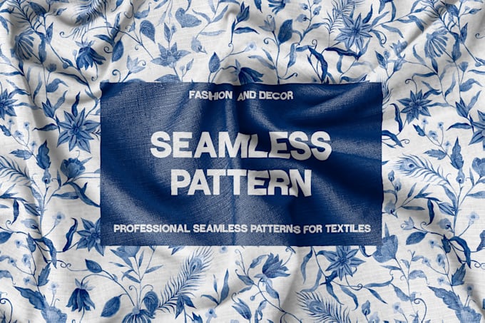 Design seamless textile print patterns for fashion and decor by ...
