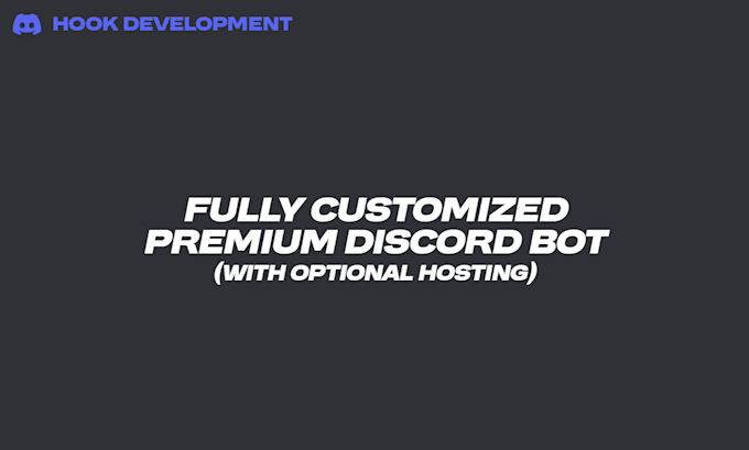 Code a custom discord bot tailored to your server by Theonlyhook | Fiverr