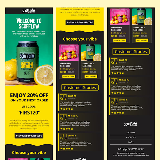 Design creative responsive email template with figma by Masfihossen | Fiverr