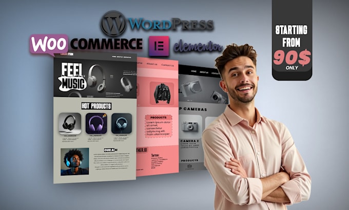 Build wordpress website development, revamp wordpress design, redesign wordpress by Pro ...