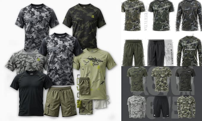 Create stunning fashion activewear designs and technical flat cad ...