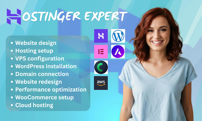 Hostinger expert wordpress hostinger setup seo optimization domain connection by Alfredpraise965 ...