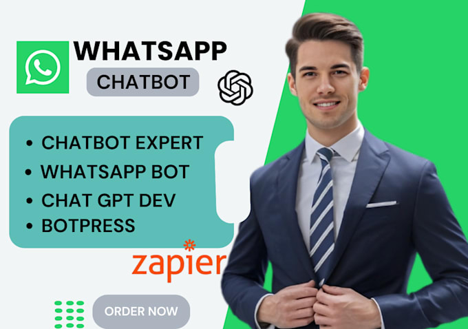 Build whatsapp ai chatbot, whatsapp automation, whatsapp flow, bulk ...