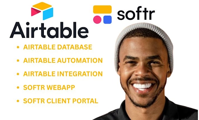 Setup airtable,airtable database,airtable automation, softr webapp, softr design by Jacob_mike1 ...