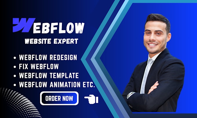 Webflow redesign webflow template fix webflow animation responsiveness tutor by Steven_boydd ...