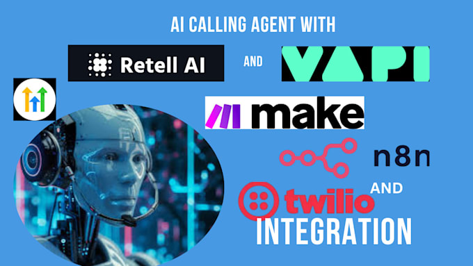 Build retell or vapi ai calling agent with make com n8n and ghl ...