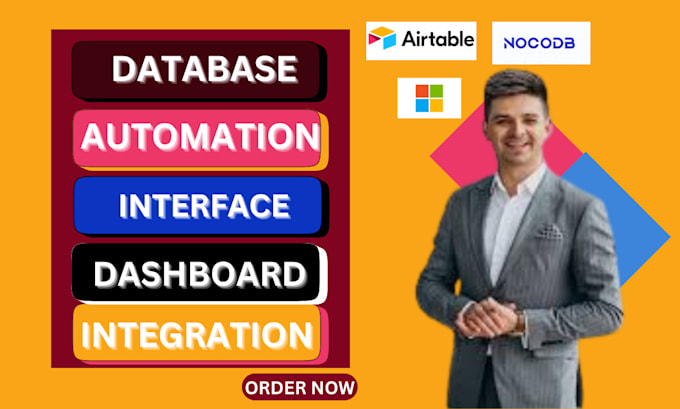 Setup nocodb database, airtable, baserow, coda database for you by Elijah_daniel1 | Fiverr