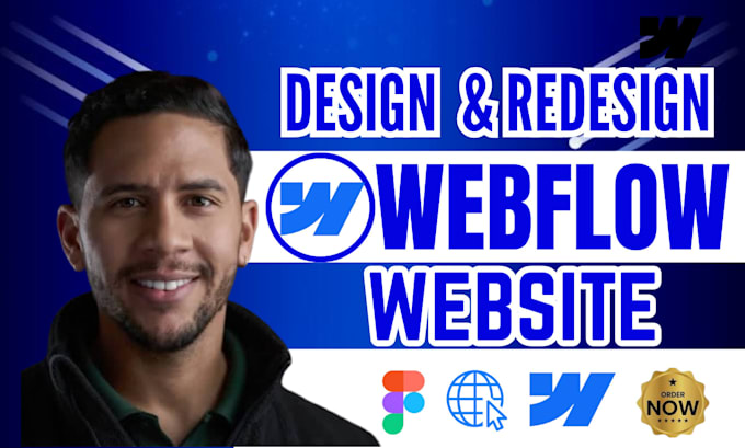 Copy, clone, design webflow website figma to webflow, webflow website design by Emmanson_peter ...