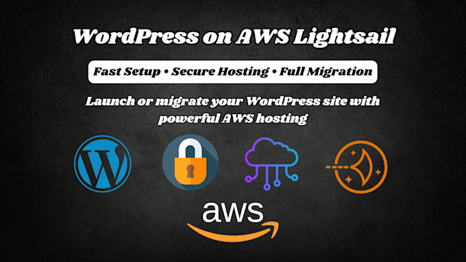 Set up or migrate wordpress on aws lightsail by Ossamaam | Fiverr