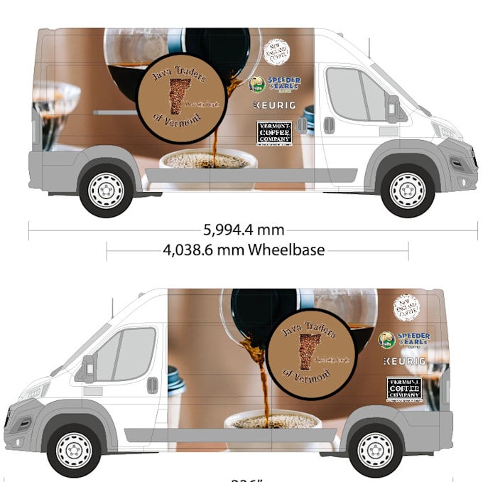 Make a printable vehicle graphic layout by Apm_design | Fiverr