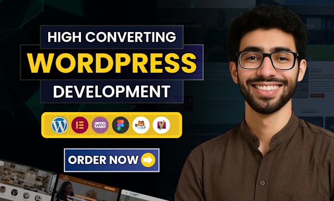 Design and build a professional wordpress business website using elementor pro by Hallark | Fiverr