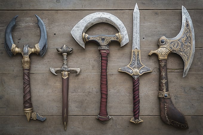 Design your fantasy and dnd weapons by Jacoisagie | Fiverr