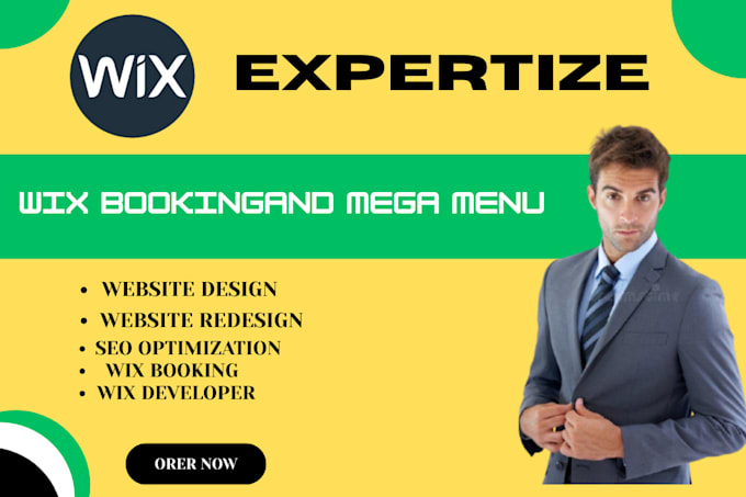 Set up wix booking calendar, wix form mega menu, wix survey by Samuel ...