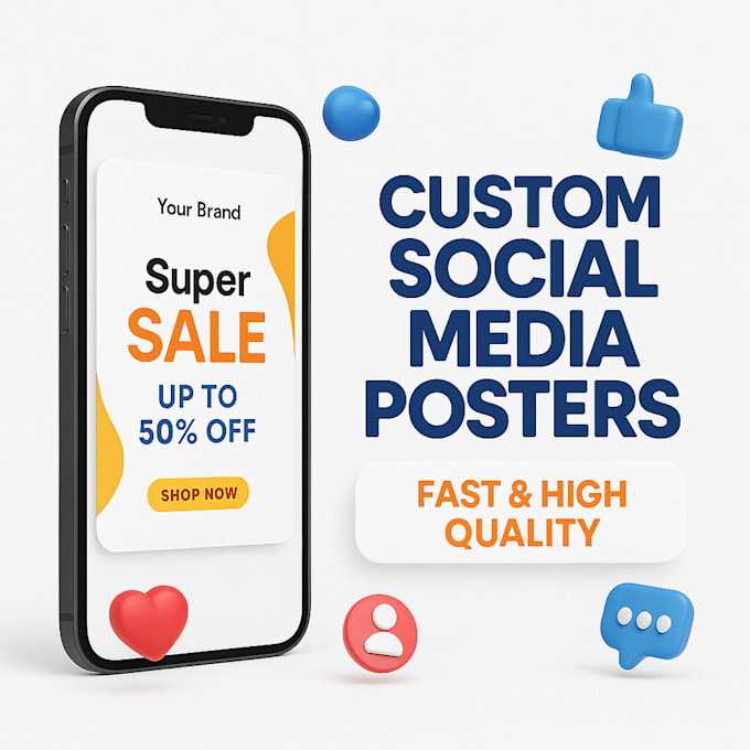 Design social media posters by Akminds | Fiverr