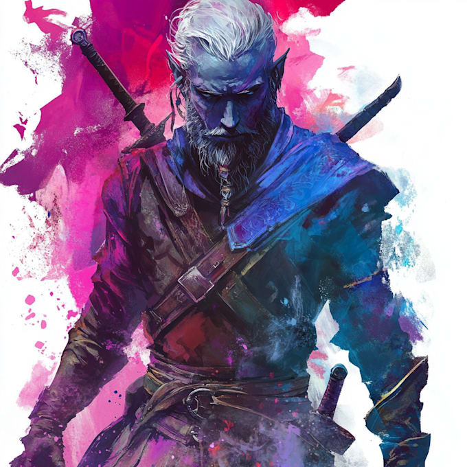 Draw original dnd, fantasy, characters, concept art, fanart by ...