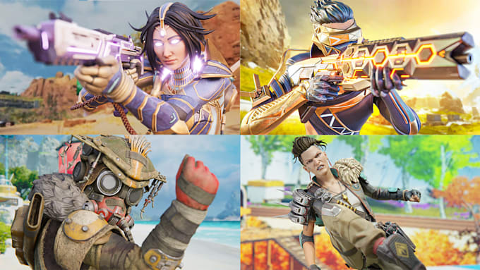 Design apex legends 3d thumbnail by Demonrawat | Fiverr
